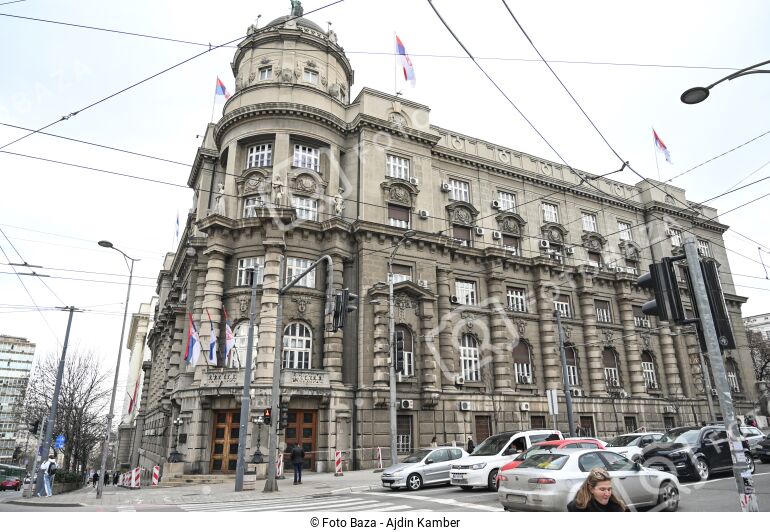 Beograd: Zgrada Vlade Republike Srbije. - preuzmite fotografiju | Foto Baza