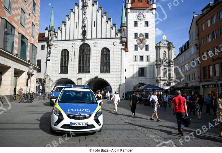 Minhen, centar grada - preuzmite fotografiju | Foto Baza