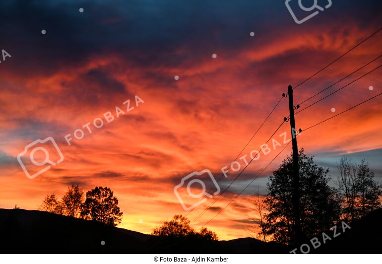 Zalazak sunca - preuzmite fotografiju | Foto Baza