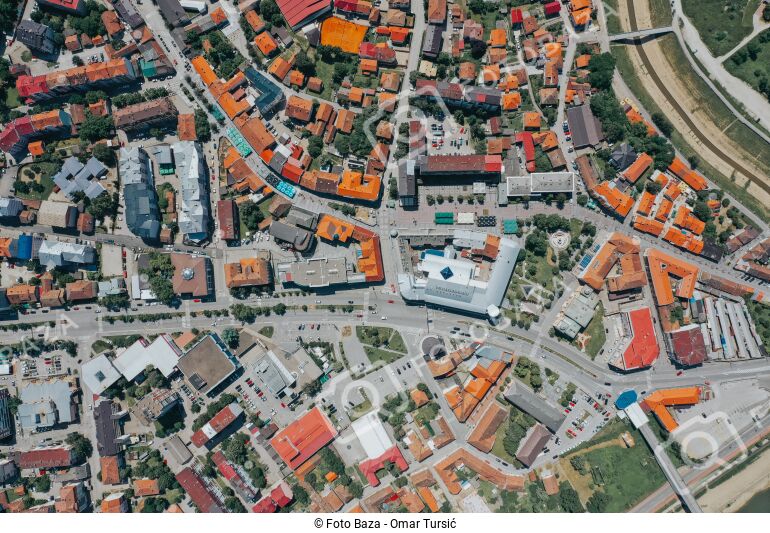 Brčko iz zraka - preuzmite fotografiju | Foto Baza