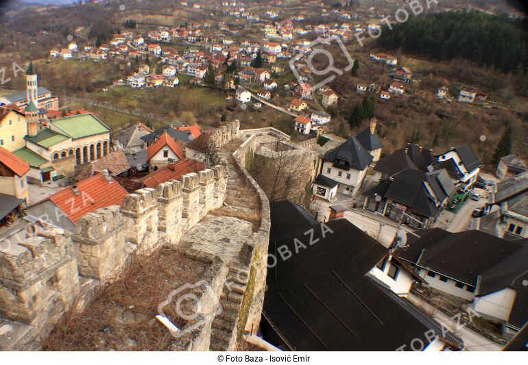Jajce, gradske zidine - preuzmite fotografiju | Foto Baza